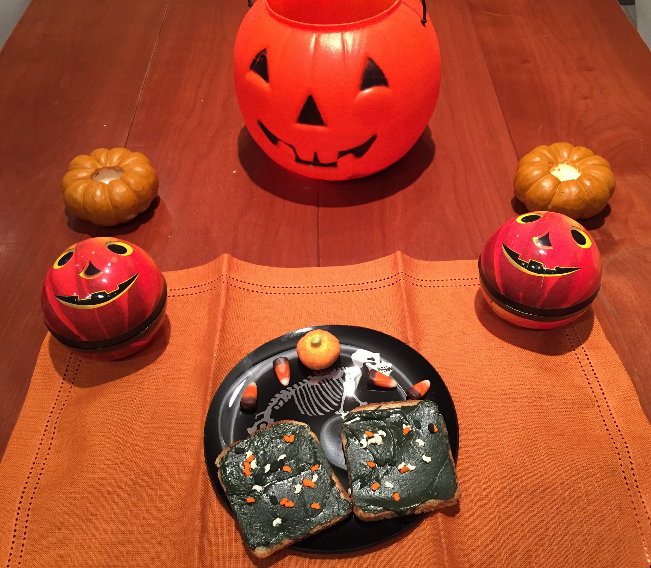 Setting the Table for a Halloween Holiday Breakfast—For One. | Gretchen ...