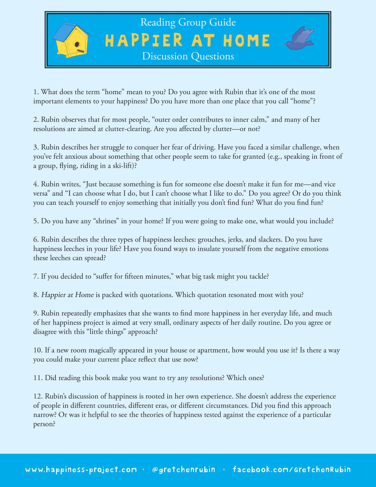 Resources | Gretchen Rubin