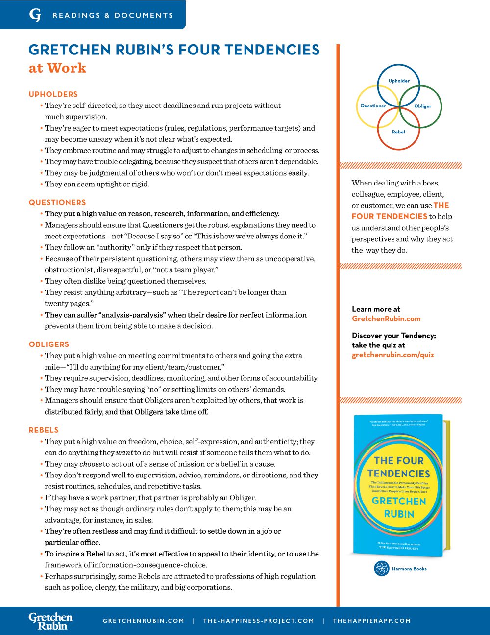 Resources | Gretchen Rubin